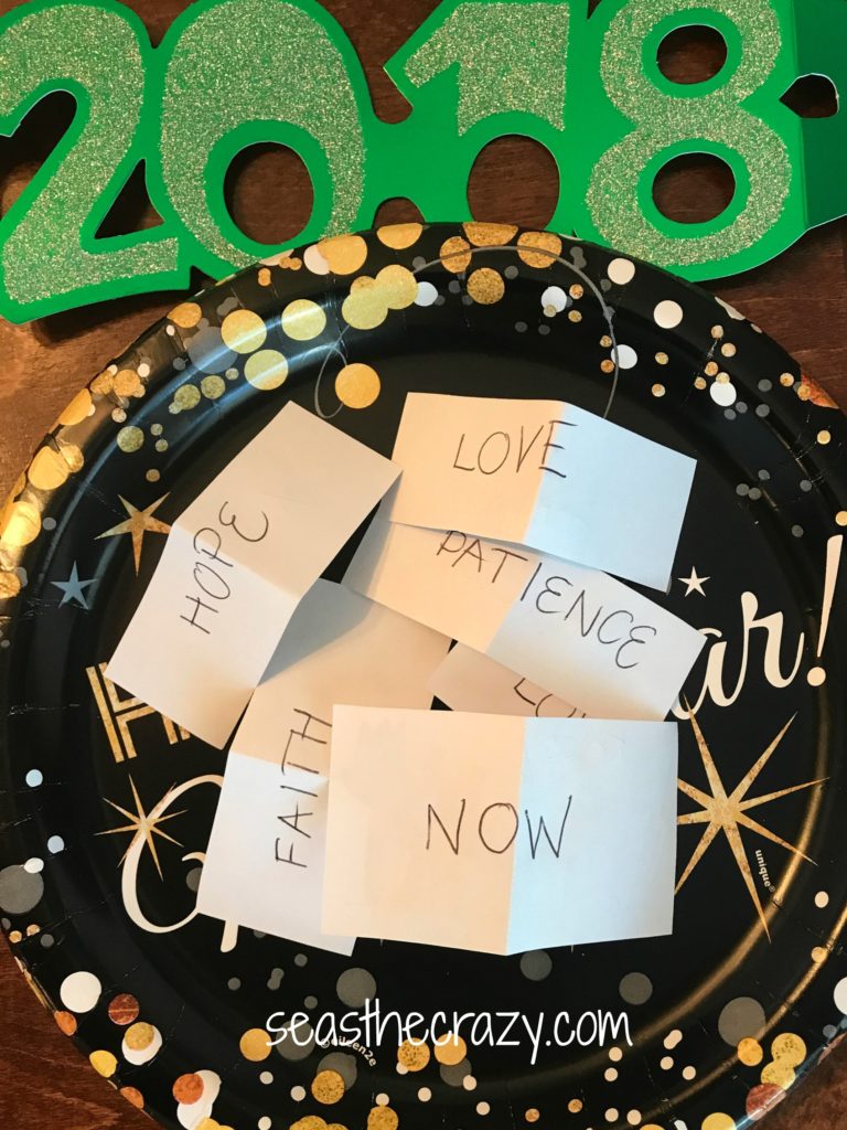 New Year's One Word Focus - Seas the Crazy